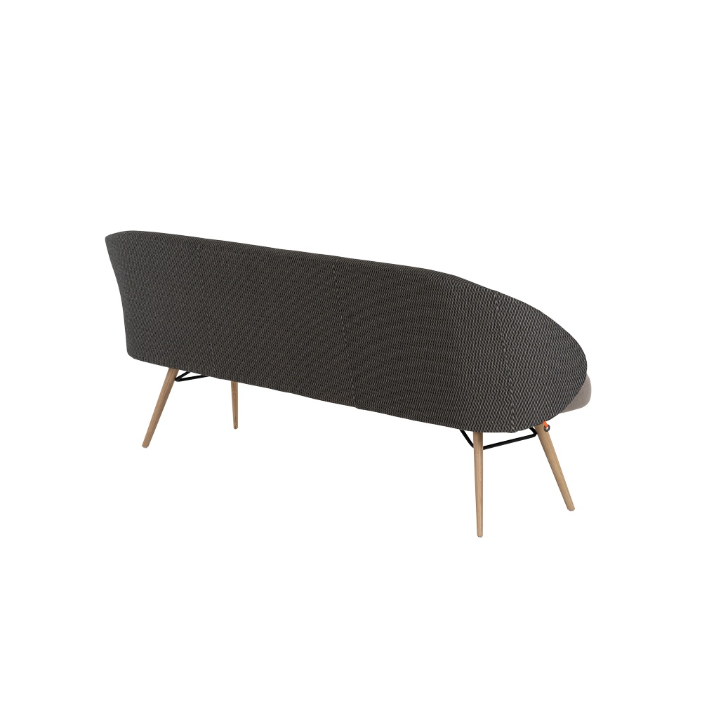 Banquette Neo Bicolore 200 Pied En Bois | FOR ME LAB