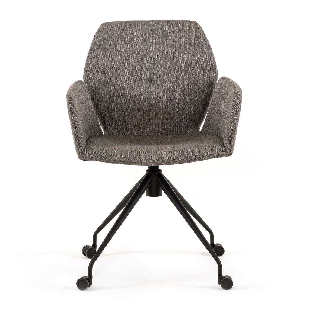 Chaise Mood 95 Pied Avec Roulettes En Métal | FOR ME LAB