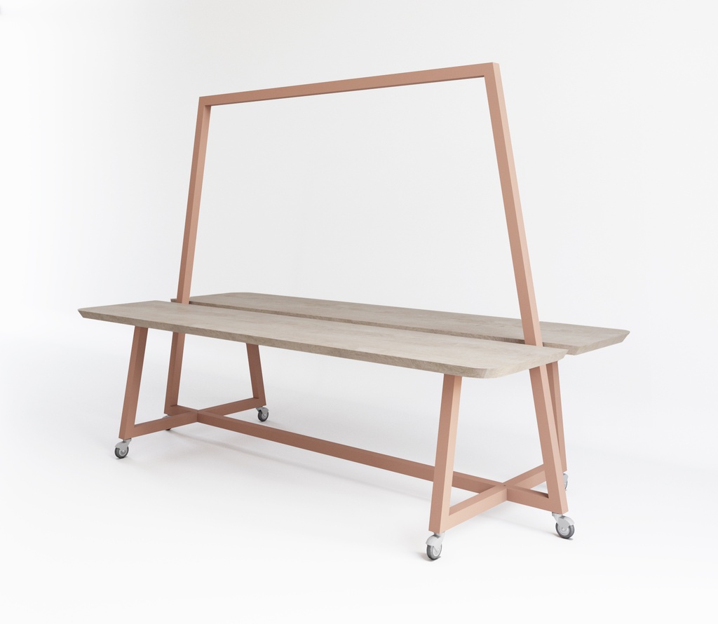 Table Guinguette Pop En Chêne | FOR ME LAB