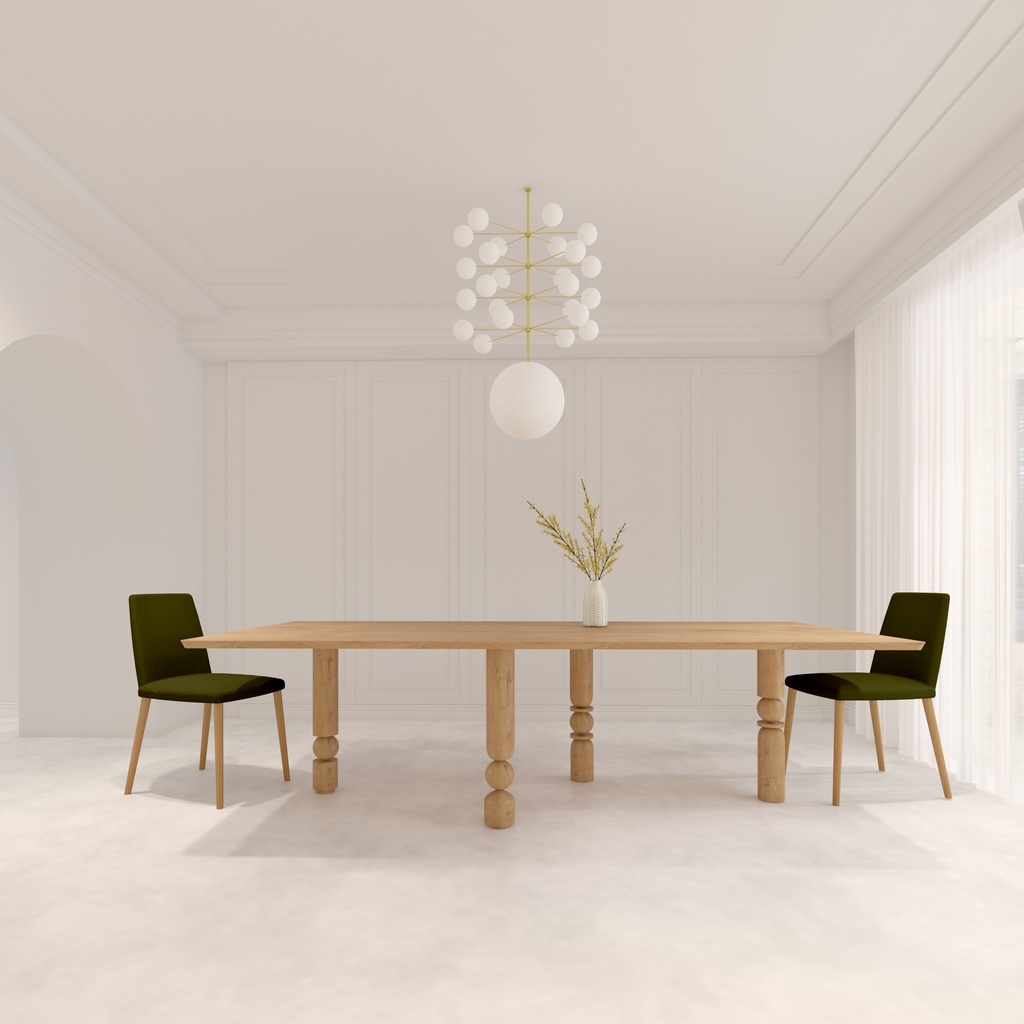 Table Totem en chêne massif | FOR ME LAB